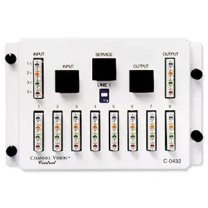 C-0432 | Channel Vision 4 8 110 Telephone Distribution