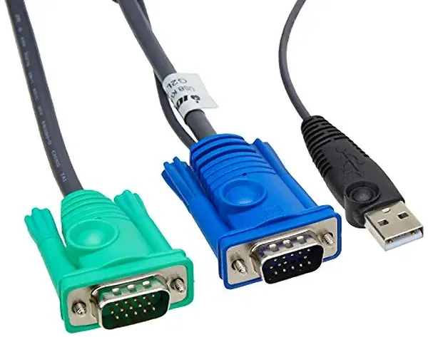G2L5205U - Iogear KVM CABLE - 15 PIN HD D-SUB (HD-15);USB - MALE ...