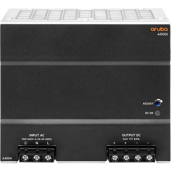 JL820A - Hpe ARUBA 4000I POE 480W AC DIN PSU | Aztek Computers