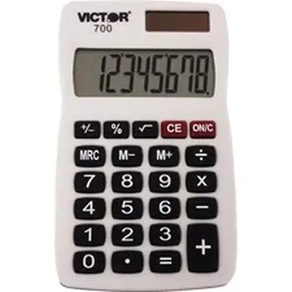 VCT 700 - Victor Tech Victor 700 Pocket Calculator - 4 Functions ...