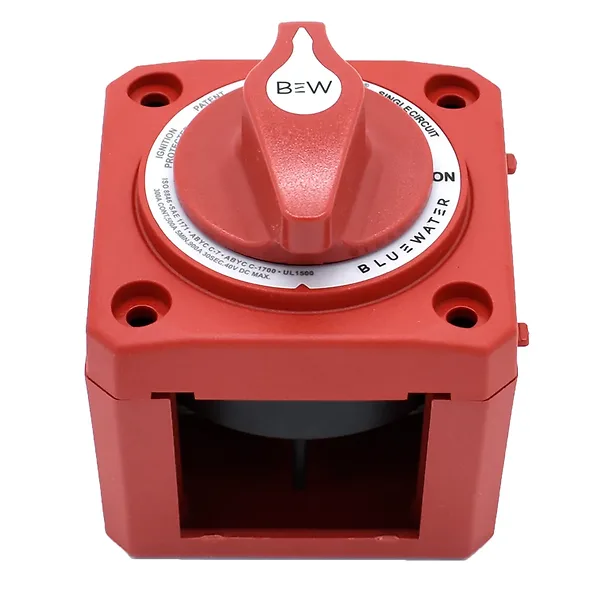 9800-006-11 - Bluewater Red Surface Mount Battery Switch | Aztek Computers