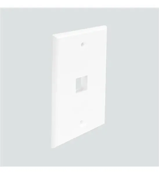 WAV-FACE-1-WH - Wavenet FP01PWH FACEPLATE 1 PORT WHITE | Aztek Computers