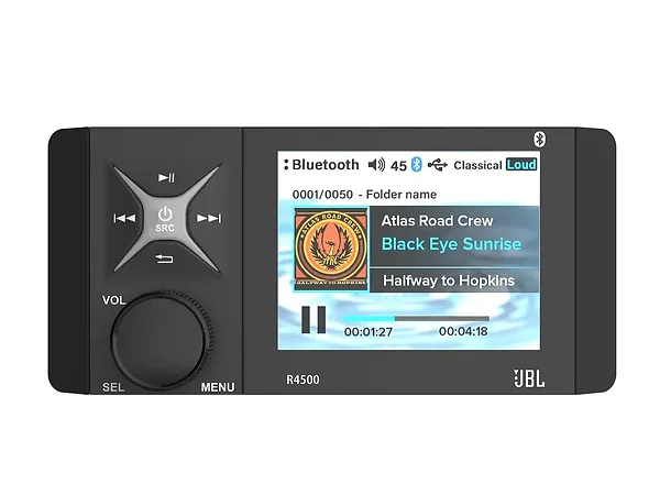 JBLR4500 - River Park Marine Inc JBL R4500 AMFM Multi Zone Stereo ...