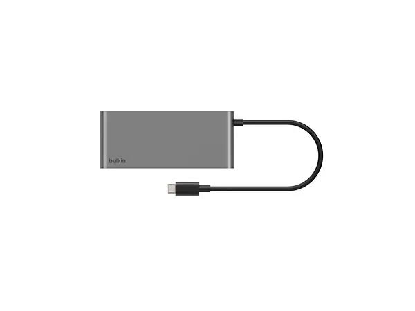 AVC023FQSGY - Belkin USB-C 7-IN-1 MULTIPORT HUB 100W, SPACE GRAY ...
